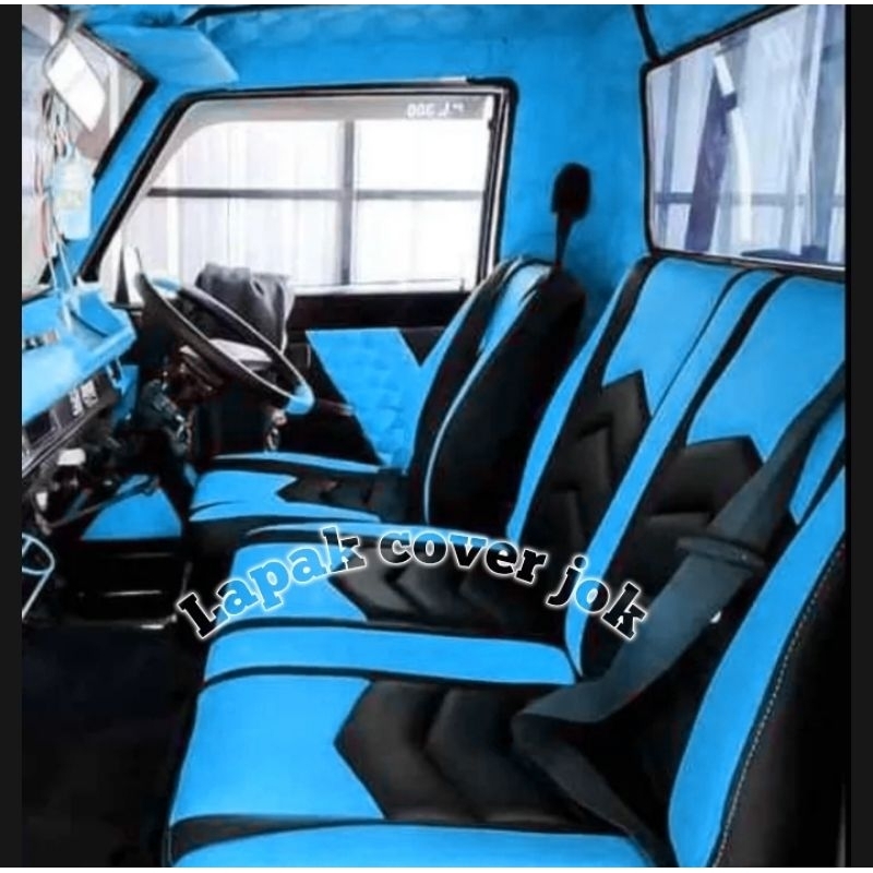 Jual cover jok mobil mitsubishi l300 pick up / sarung jok mobil l300 ...