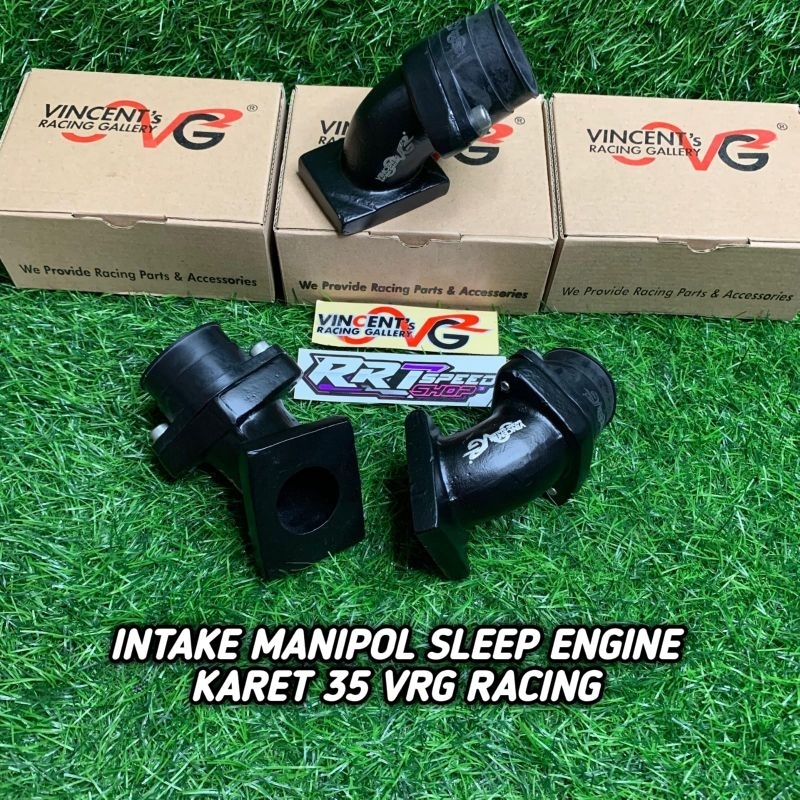 Jual INTAKE KARET MANIPOL 35 SLEEP ENGINE JUPI Jupiter 200CC VRG RACING ...