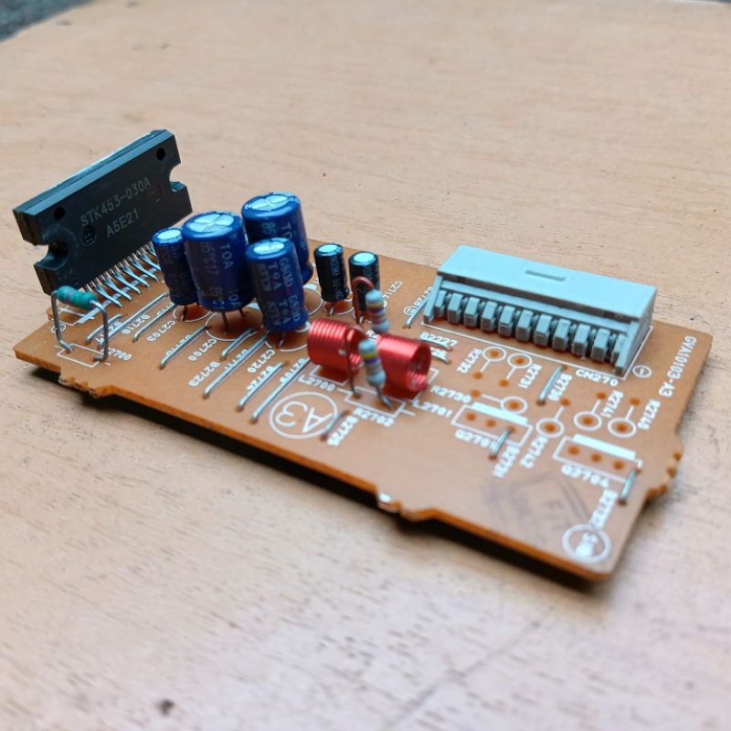 Jual kit ampli stereo ic STK453-030 original bekas normal | Shopee ...