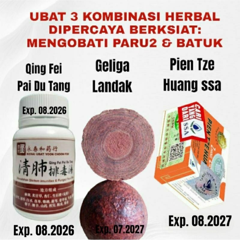Jual QING FEI PAI DU TANG 3 COMBINATION ORIGINAL KEDAI UBAT MALAYSIA ...