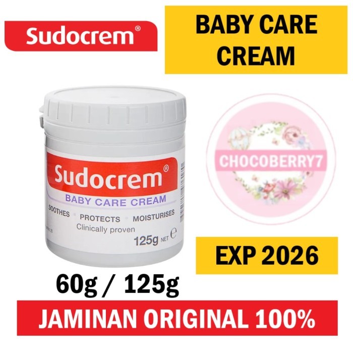 Jual Sudocrem Baby Care Cream 125g 60g Sudocream 60 g 125 g | Shopee ...