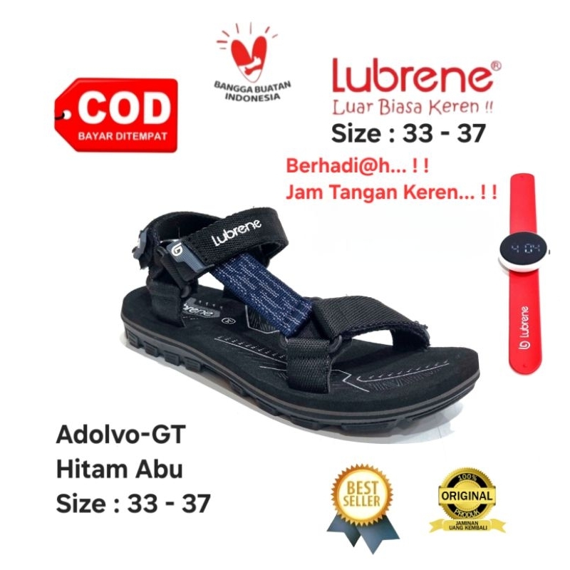 Jual Sandal Gunung Anak Lubrene Terbaru 100% Original Lubre Adolvo-GT ...