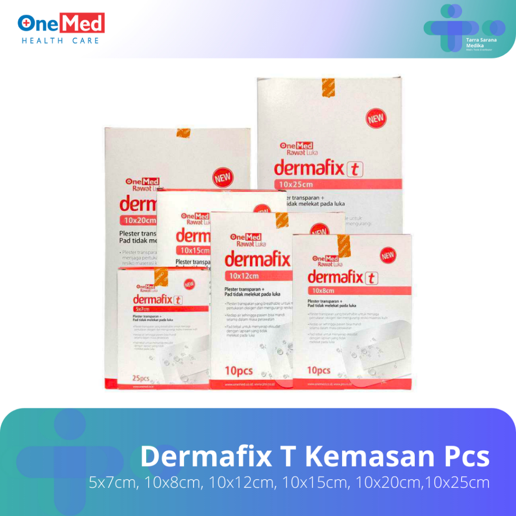Jual OneMed Dermafix T Kemasan Pcs (Berbagai Ukuran) | Shopee Indonesia