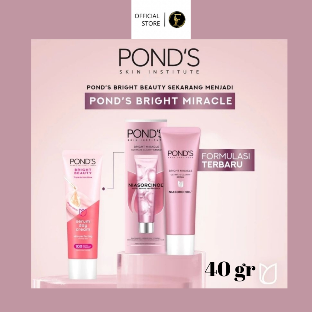 Jual ponds crem pink 40ml besaar | Shopee Indonesia