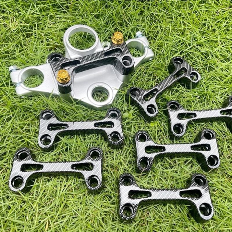 Jual RAISER STANG RX KING VIXION SCORPIO COPY BPR0 CARBON RAISER KLEM ...