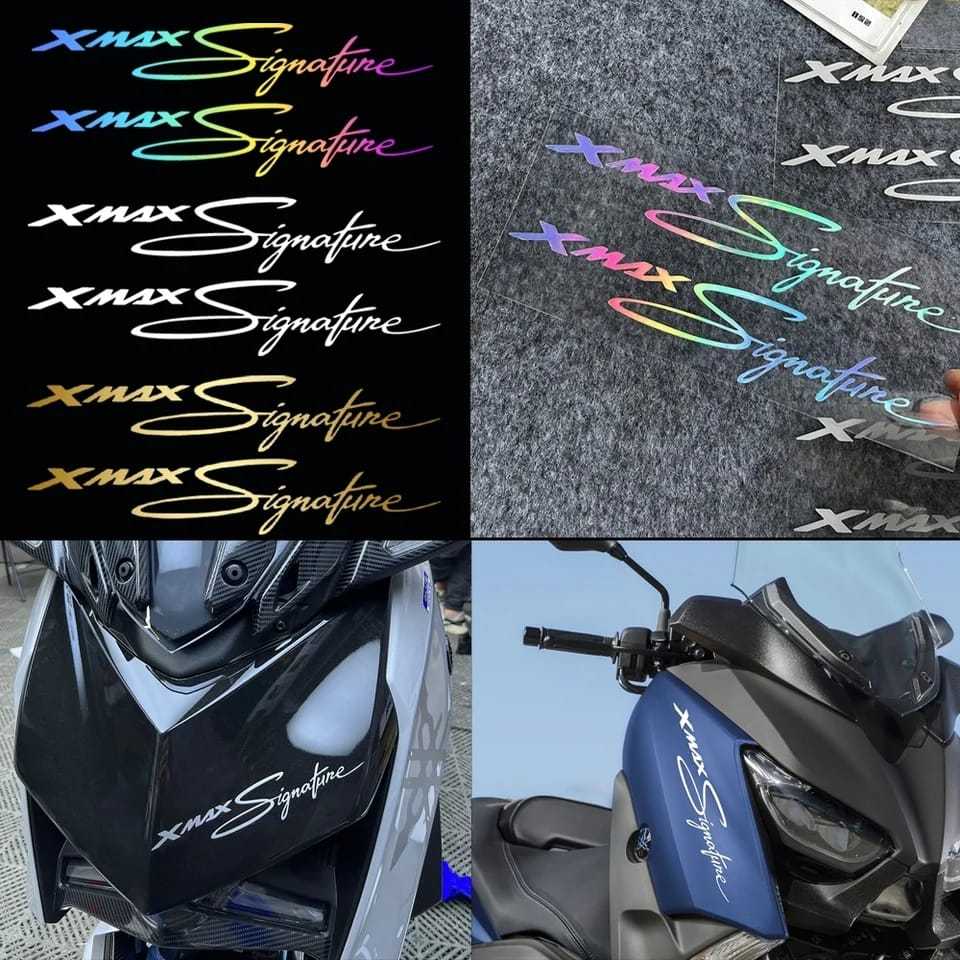 Jual sticker Cutting Sticker NMAX XMAX TMAX AEROX SIGNATURE variasi ...