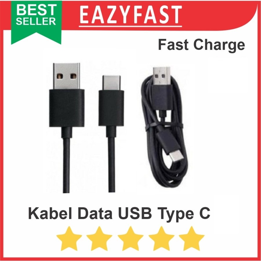 Jual Kabel Data USB Type C Fast Charge Cas Charging 5V 2A Power ...