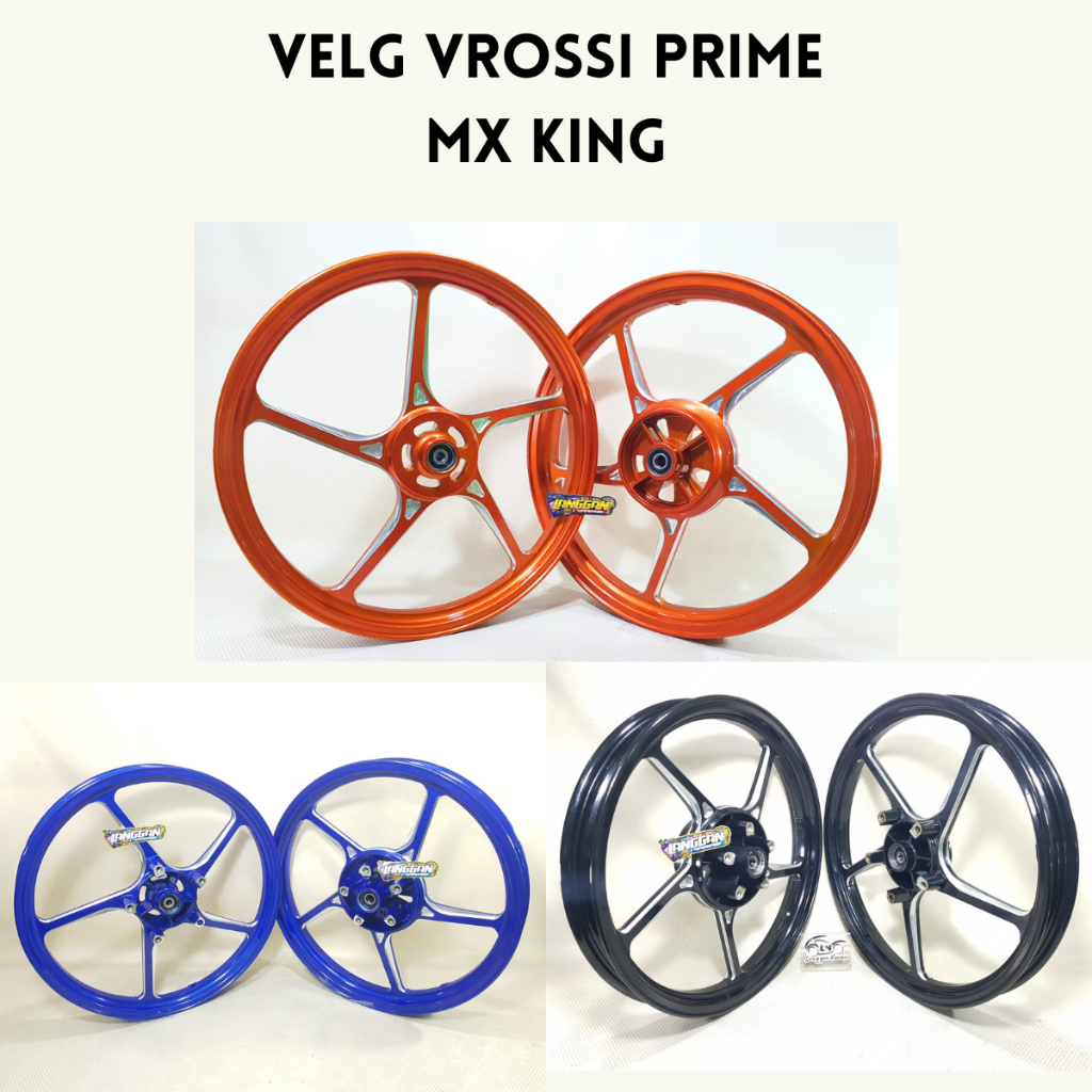 Jual Velg Racing VRossi V Rossy Rossi Prime MX King 150 Velk Model AK55 ...