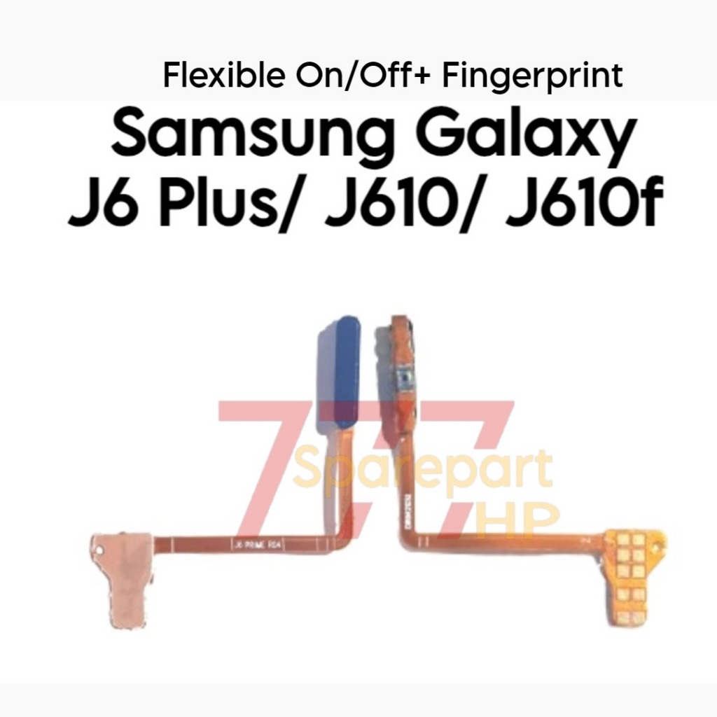 Jual Original Flexible Fingerprint On Off Samsung Galaxy J6 Plus / J610 ...