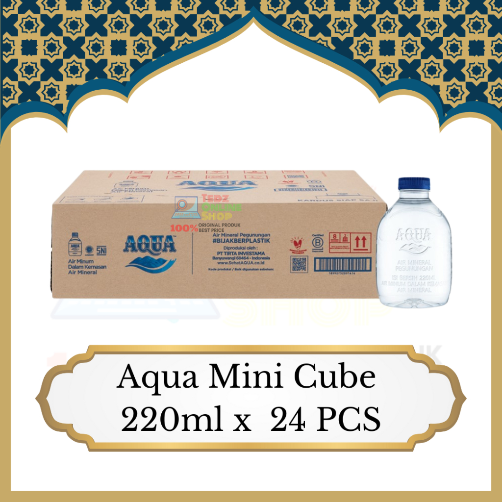 Jual Aqua Botol Mini 220ml Limited Edition | Shopee Indonesia