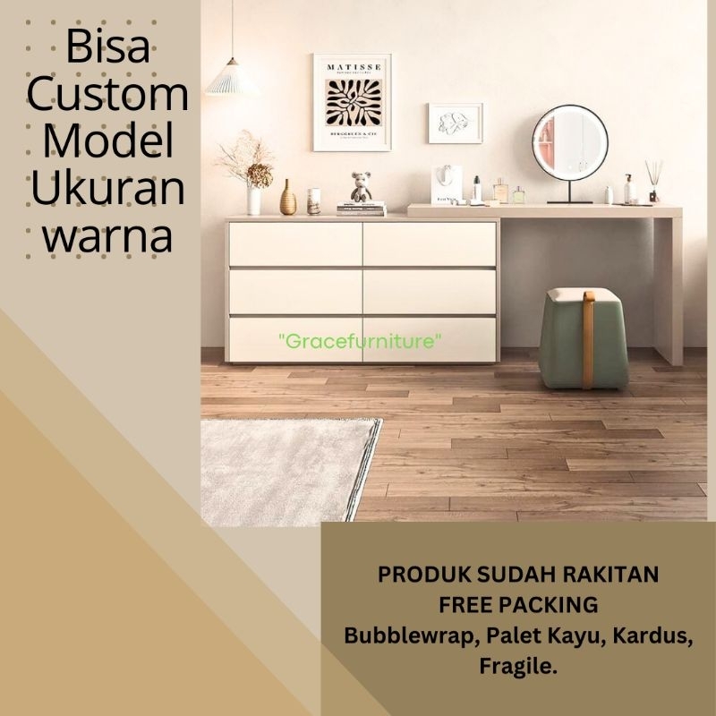Jual meja kerja drawer meja samping minimalis | Shopee Indonesia