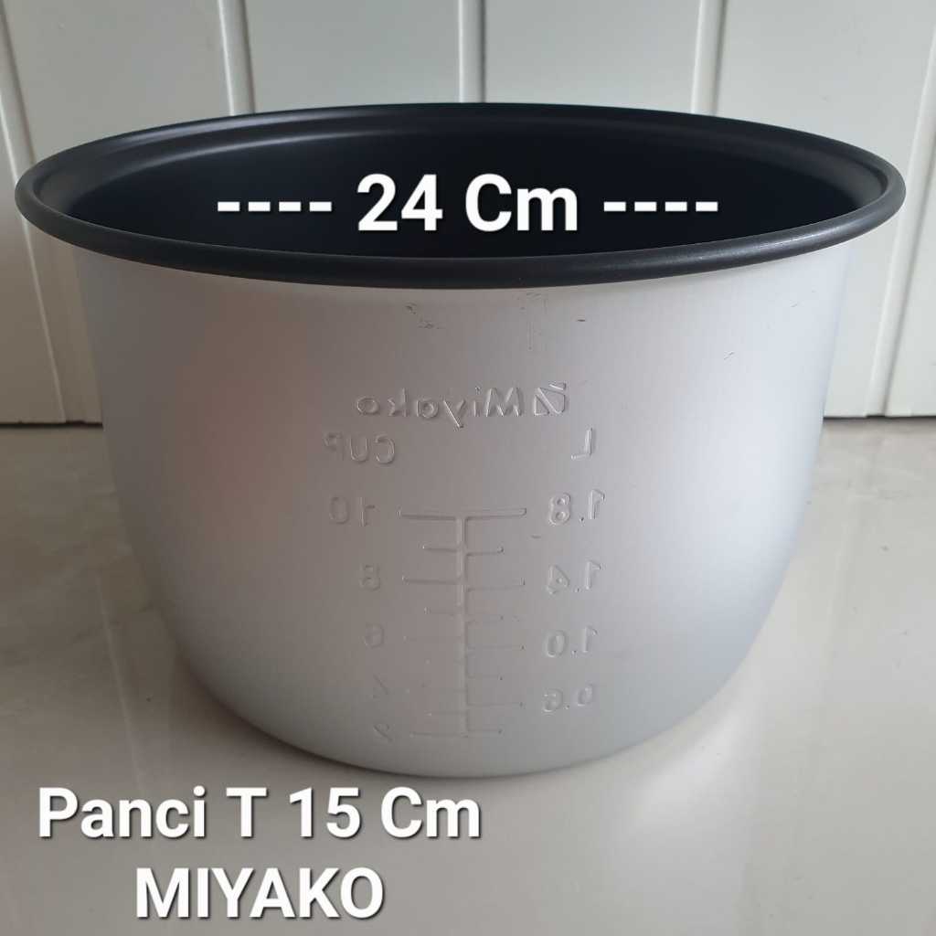 Jual PANCI RICE COOKER / MAGIC COM MIYAKO TEPLON 1,8 LITER Tinggi ...