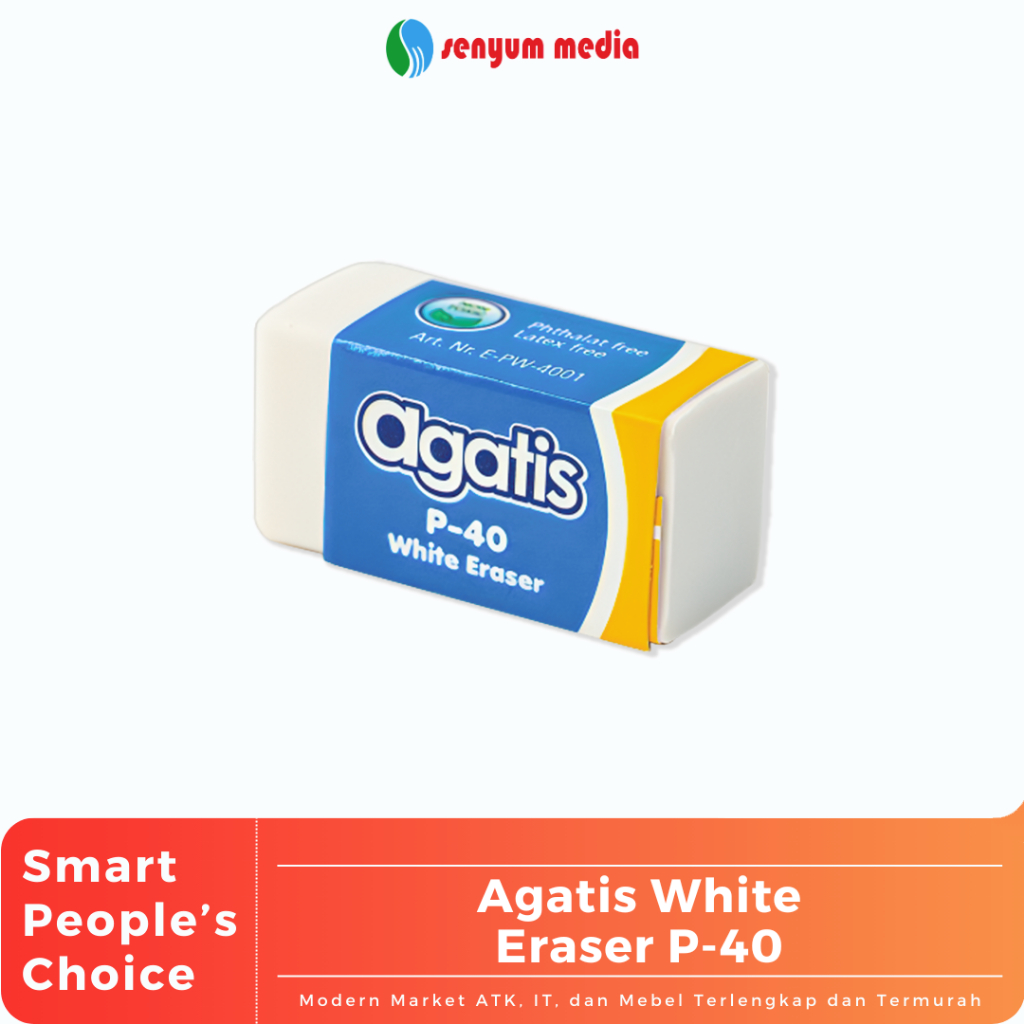 Jual Agatis White Eraser P-40 (1 Pcs) (S:PCS) | Shopee Indonesia