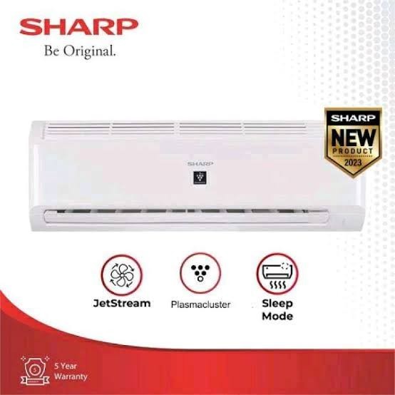 Jual AC Sharp AH AP5BMY 1/2 PK Plasmacluster +Pasang + Material 0,5 PK 5BMY | Shopee Indonesia