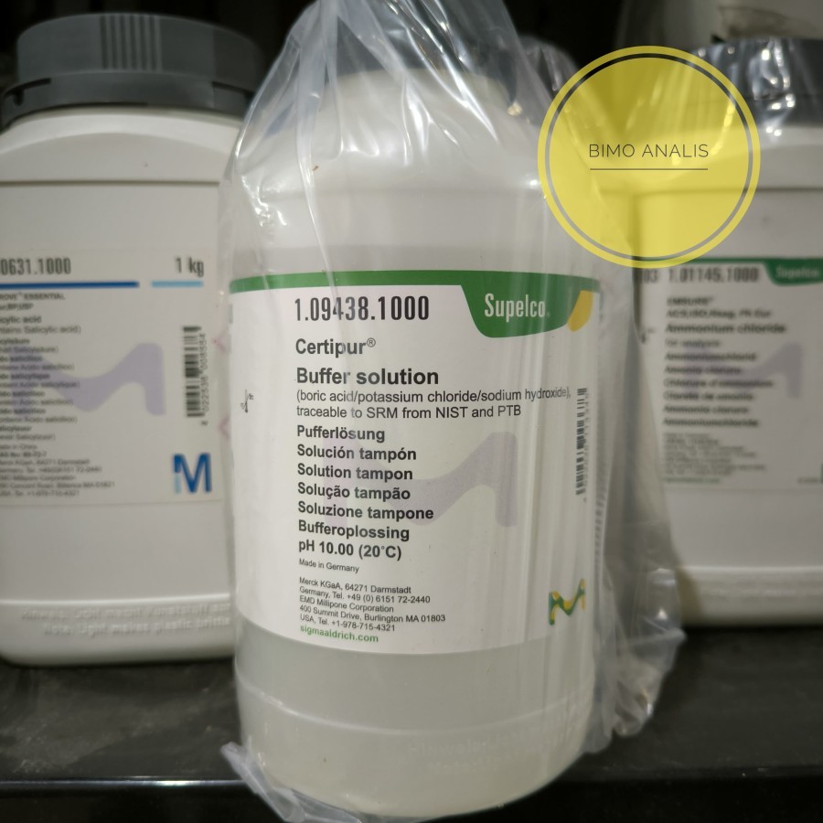 Jual BUFFER pH 10 | BUFFER SOLUTION PH 10 1L MERCK 109438 / Larutan ...