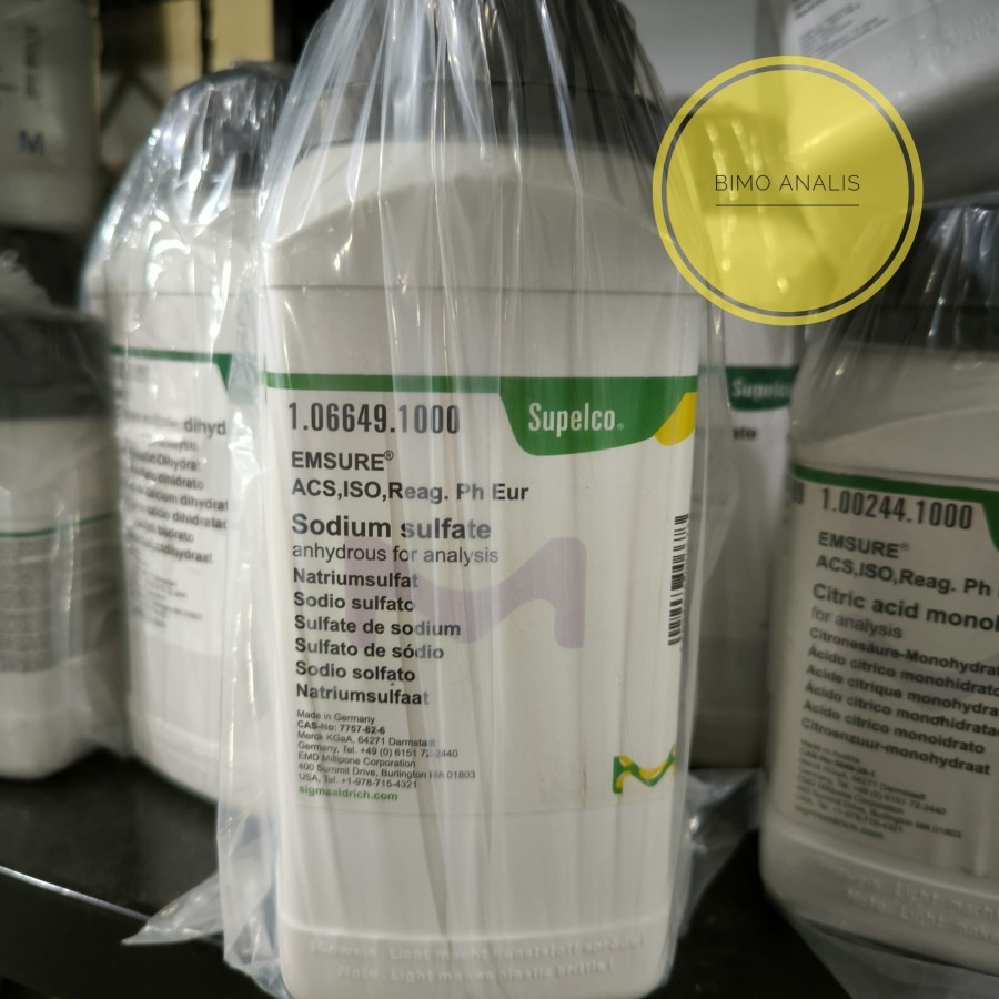 Jual Sodium Sulfate 1 KG MERCK 106649 / Natrium Sulfat / Na2SO4 PRO ...