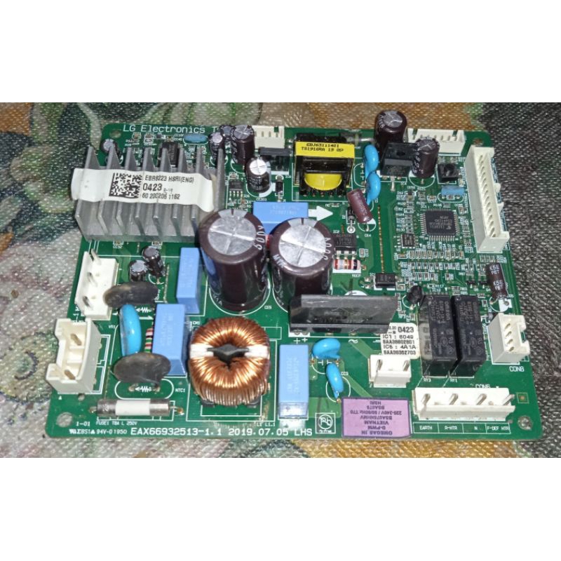 Jual MODUL PCB INVERTER KULKAS LG 2 PINTU EBR8223 0423 | Shopee Indonesia