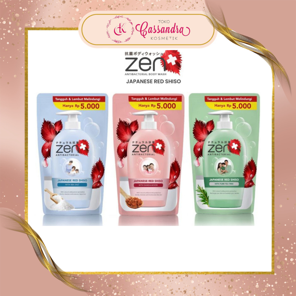 Jual ZEN BODY WASH REFFIL|SABUN CAIR 85ML | Shopee Indonesia