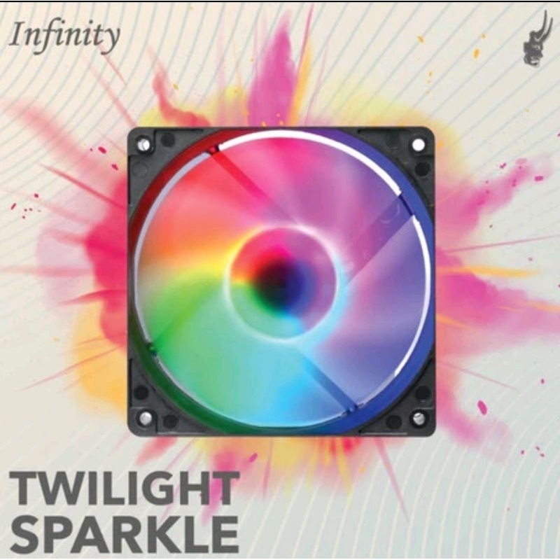 Jual FAN CASING 12CM RGB INFINITY TWILIGHT SPARKLE | Shopee Indonesia