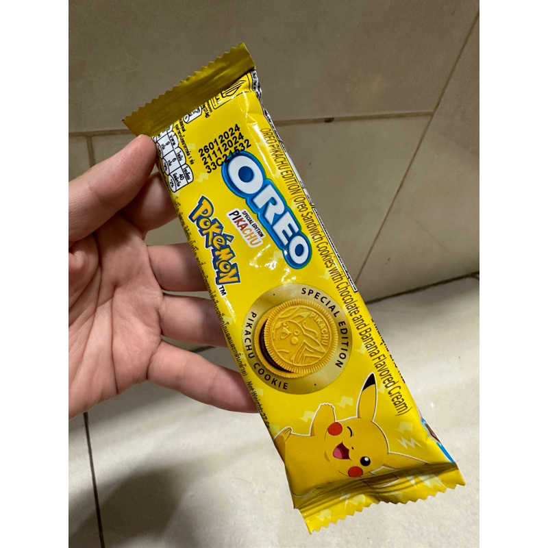 Jual Oreo pokemon special edition pikachu per pcs | Shopee Indonesia