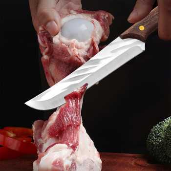 Jual XXCC Pisau Dapur Daging Serbaguna Forged Hammer with Leather Cover ...