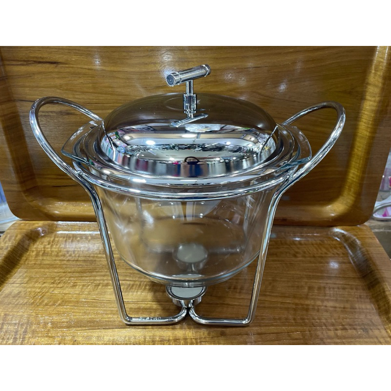 Jual Pemanas Kaca Pyrex | Soup Warmer | Panci Kaca sop Bistro | Shopee ...