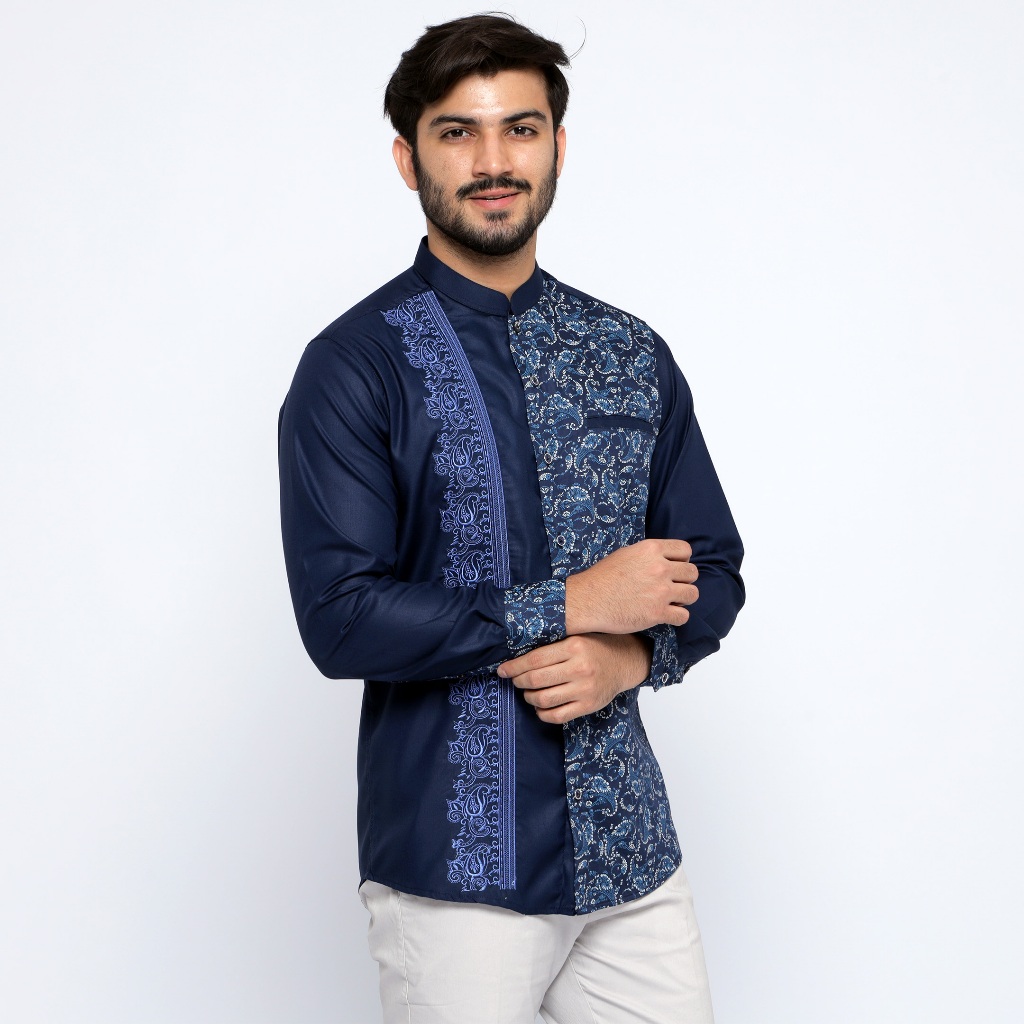 Jual Casella Baju Koko Pria Lengan Panjang Premium | Baju Koko Batik ...