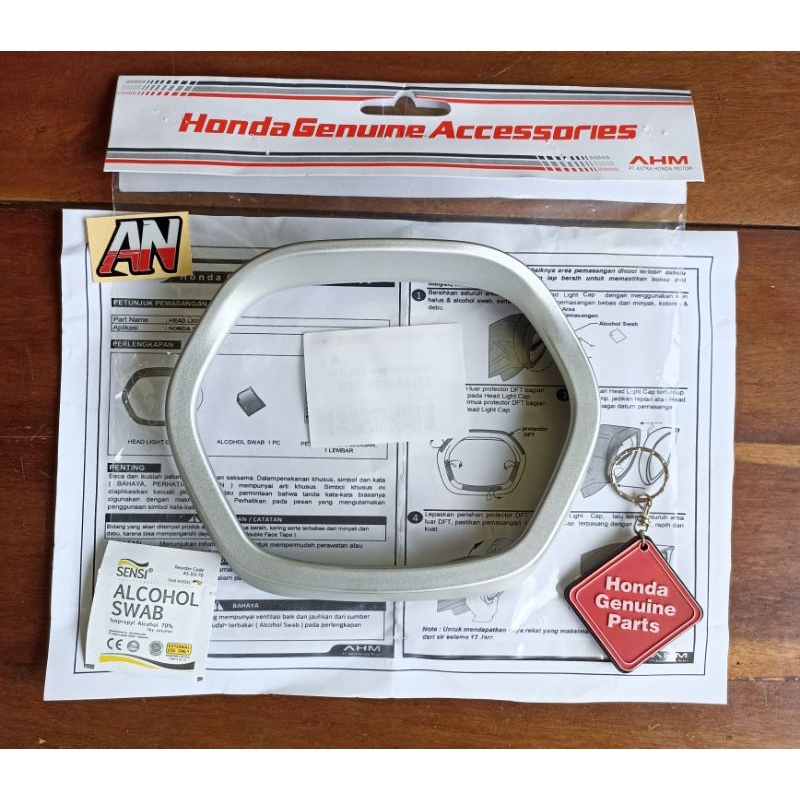 Jual Garnish Headlight Headlamp Cap Stylo 160 Original Honda Hiasan ...