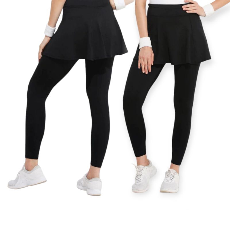 Jual legging rok olahraga/legging rok olahraga gym fitness lari senam ...
