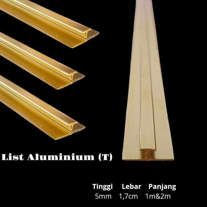 Jual List T untuk sambungan Pvc Marbel dan Wallboard | Shopee Indonesia