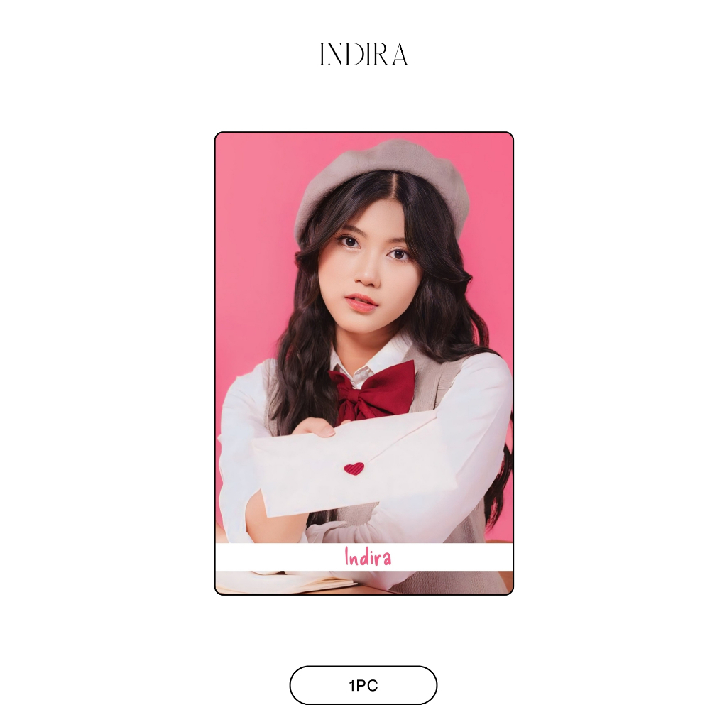 Jual PHOTOCARD JKT48 LOVE LETTER (HARGA 1 PCS + LAMINASI 2 SISI) JPOP CARDS IDOL UNOFFICIAL ADEL ...