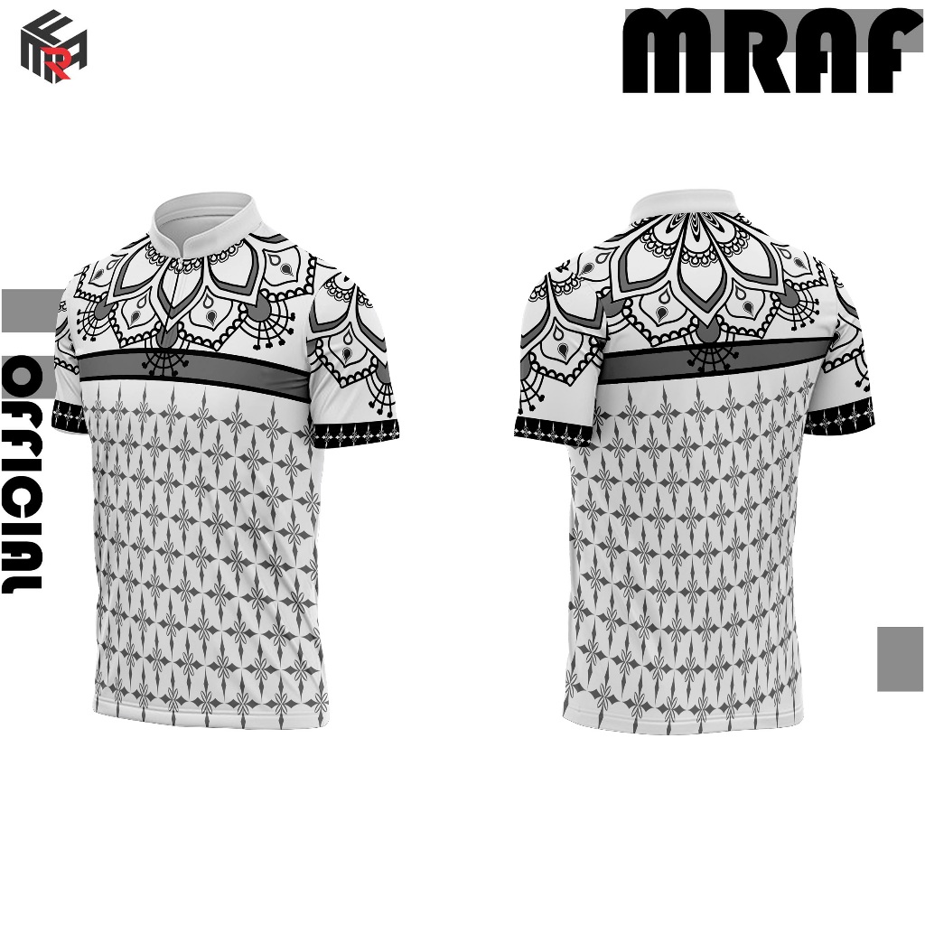 Jual MRAF - Kaos Jersey Koko Fullprinting Pria Kekinian Model Kerah ...