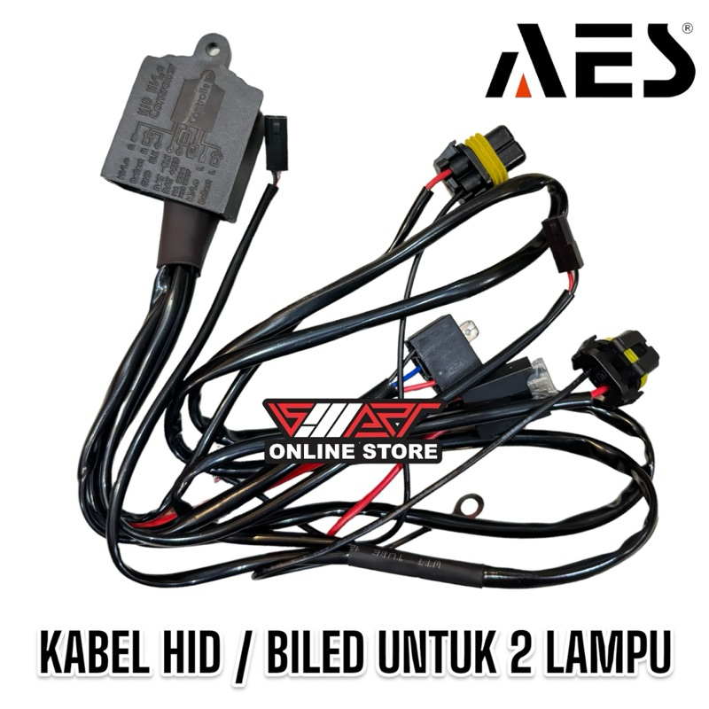 Jual KABEL RELAY BILED HID UNTUK 2 LAMPU | Shopee Indonesia