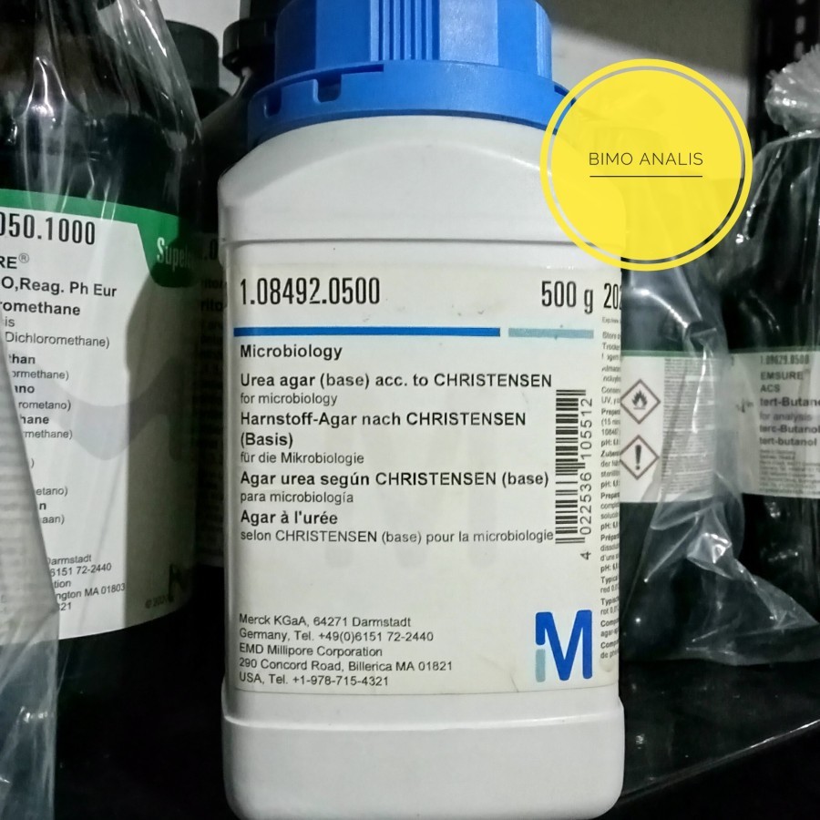 Jual UREA AGAR (base)acc to CHRISTENSEN 500GR Merck108492 MICROBIOLOGY ...