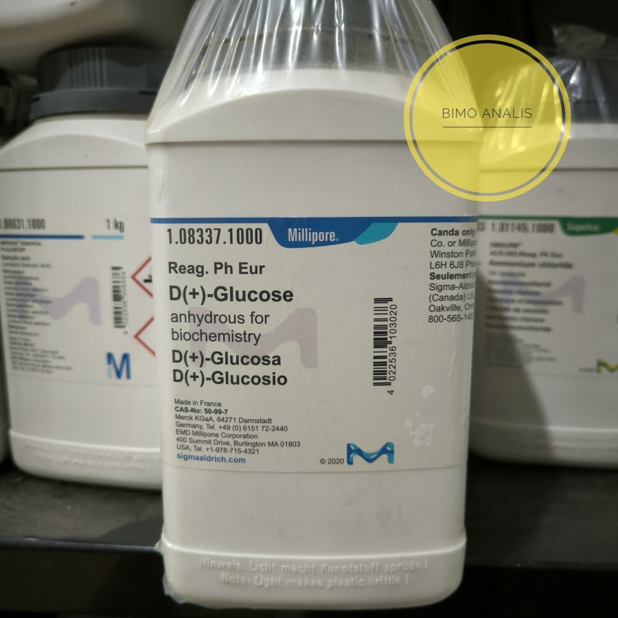 Jual D-Glucose Anhydrous Merck 108337 50gr | Glukosa Anhidrat (REPACK ...