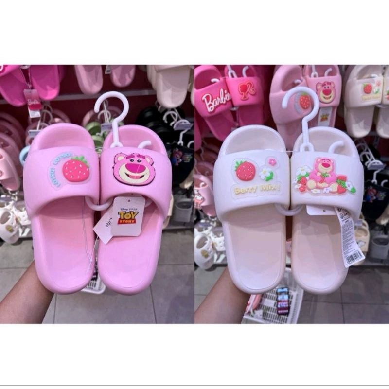 Jual Official BALI MINISO Sandal / Slippers Lotso Disney Fruits Theme ...