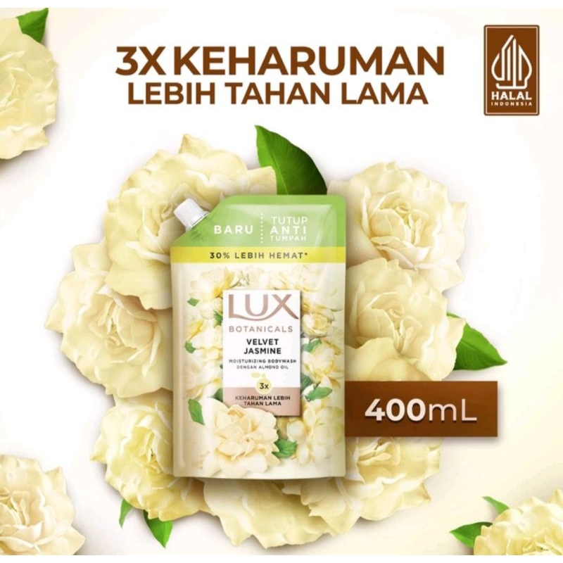 Jual Lux Body Wash Bluebell/ Camellia/ Jasmine 400ml | Shopee Indonesia