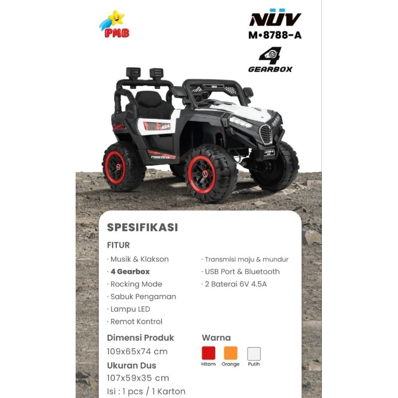 Jual MOBIL AKI-M-8788A-NUV* PMB | Shopee Indonesia