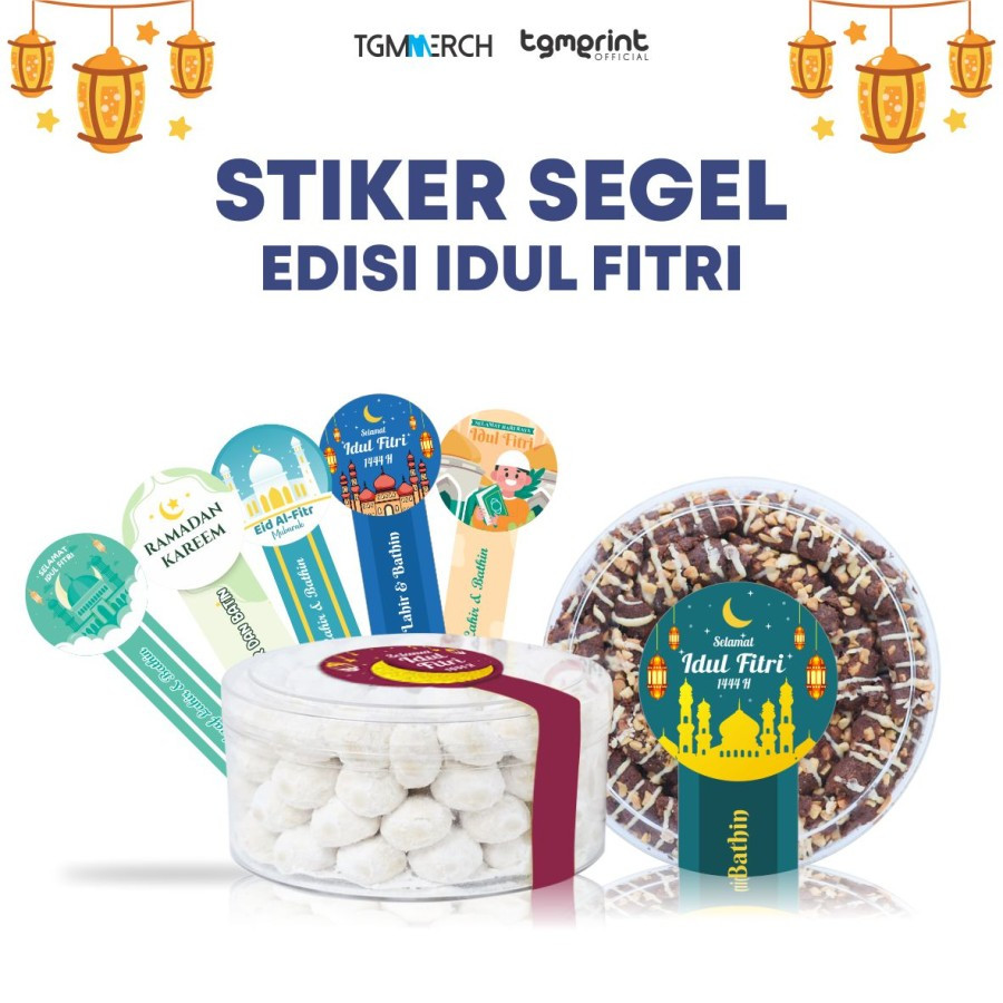 Jual TGM MERCH - Sticker Label Segel Hampers / Stiker Kemasan Spesial ...