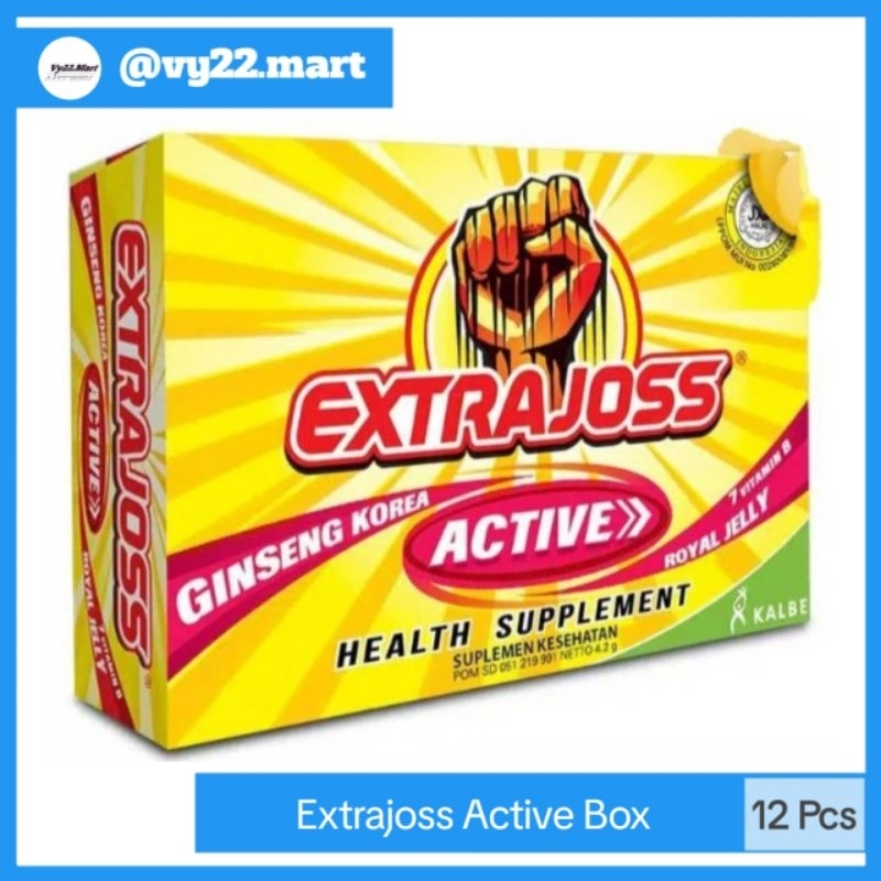 Jual Extra Joss Extrajoss Active Box isi 12Pcs per Box | Shopee Indonesia