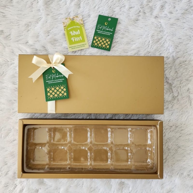 Jual (5 pc) Box Sekat 12 Idul fitri Dus sekat Lebaran packaging Hampers ...