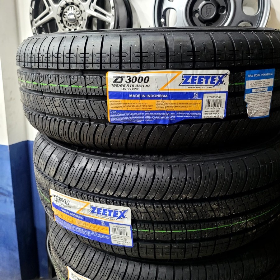 Jual Ban Mobil Merk Zeetex ZT3000 Tubles Ukuran 195 65 R15 Ban Standar Harian Termura-Palembang ...