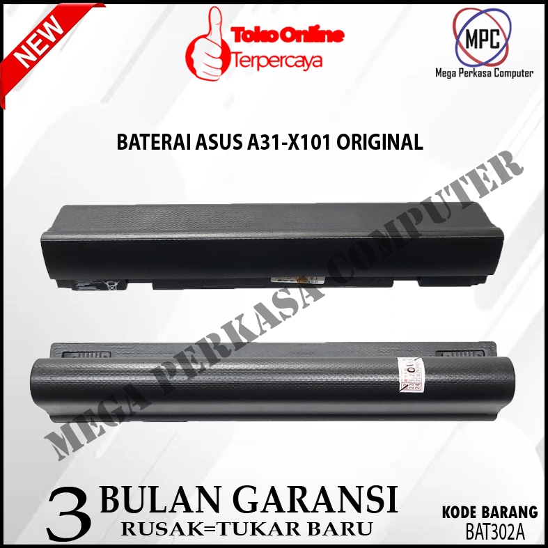 Jual Baterai Batere Asus EEE PC R11CX X101 X101C X101H X101CH A31-X101 ...