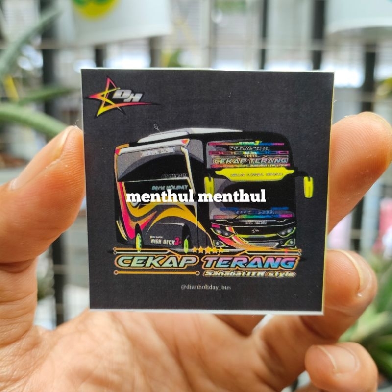 Jual stiker bus original langsung dari bus nya stiker bus telolet ...