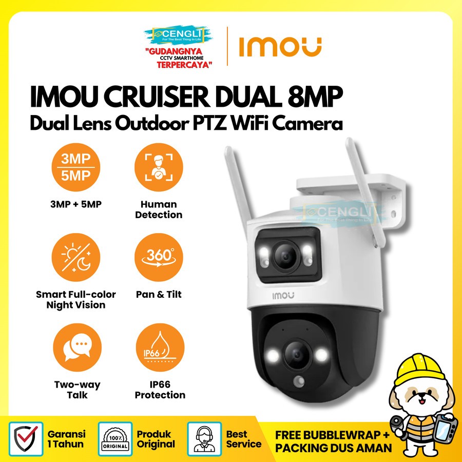 Jual Imou Cruiser Dual 8mp 3+5MP IPC-S7XP Dual Lens Outdoor PTZ WiFi ... Jual Imou Cruiser Dual 8mp 3+5MP IPC-S7XP Dual Lens Outdoor PTZ WiFi ...