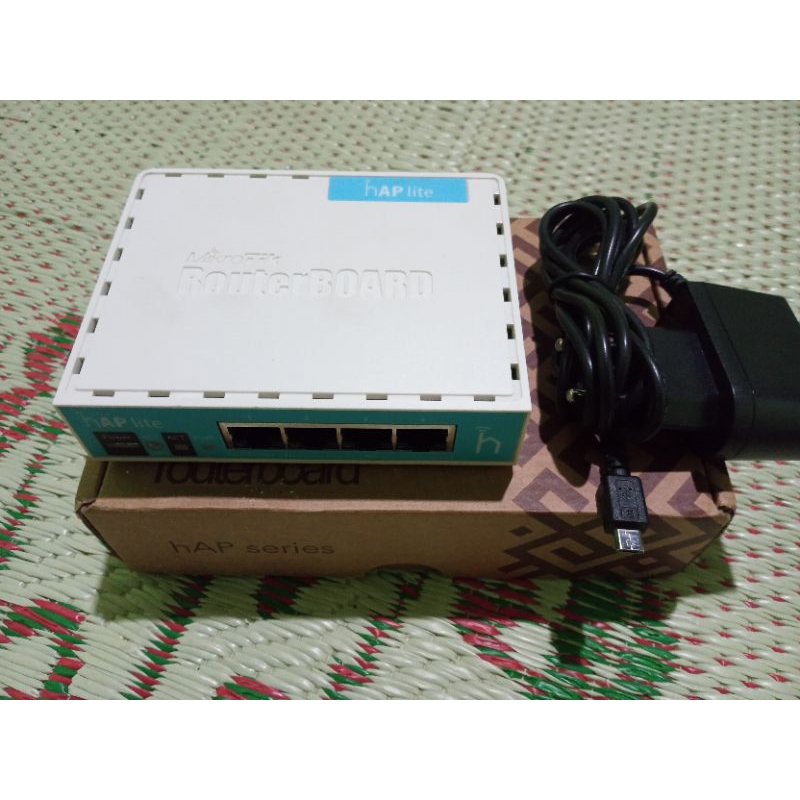 Jual Mikrotik RouterBoard RB941-2nD (hAP Lite) | Shopee Indonesia
