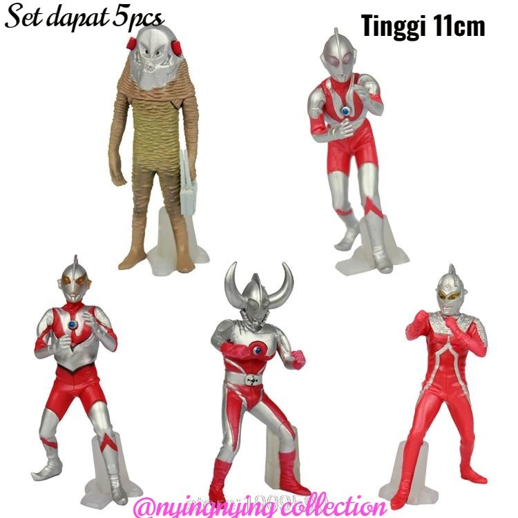 Jual Ultraman Father ultra Ken Ultraseven Jack Alien Zarab Figure ...