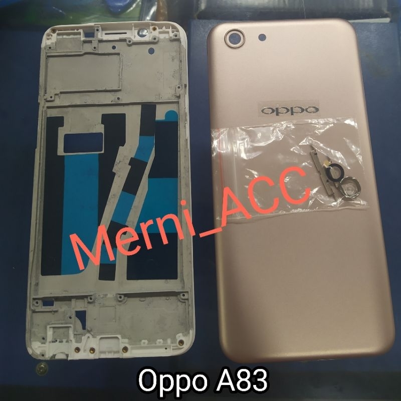 Jual Cessing Hausing Fullset Frame Lcd Oppo A83 Backdor dan Frame ...