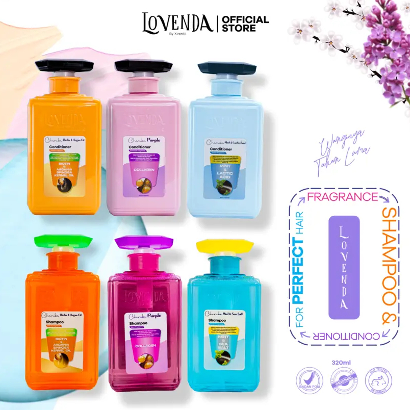 Jual Lovenda Shampoo & Conditioner Cherube Series | Shopee Indonesia