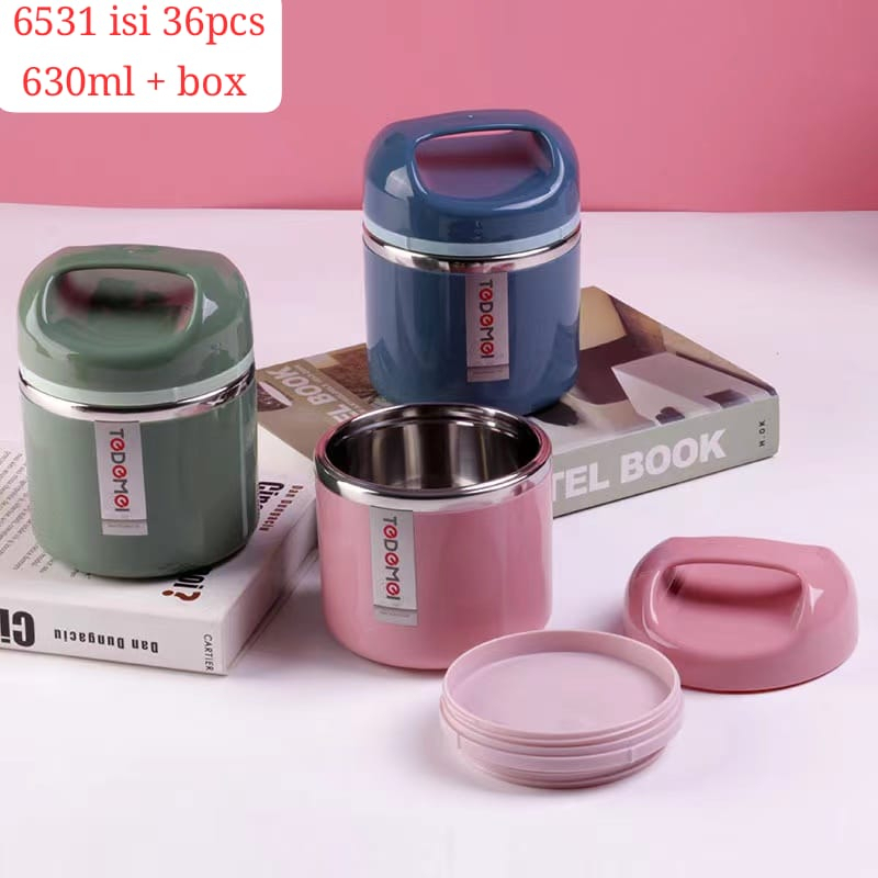 Jual TERMOS SOUP BESAR TERMOS TEDEMEI 630ML STAINLESS SUS 304 ANTI ...